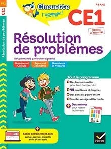 RÉSOLUTION DE PROBLÈMES CE1 de Collette, Géraldine | Livre | état bon ...