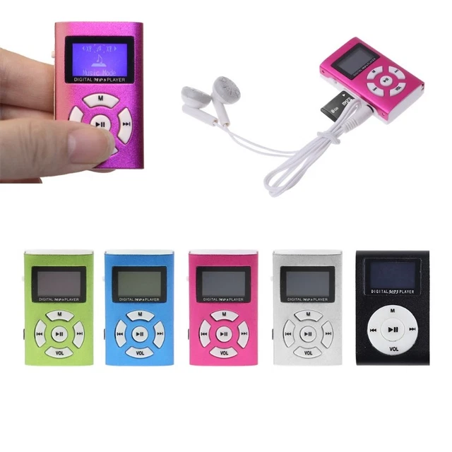 MX-808 MINI USB Aluminum LCD Screen 32GB TF Card Digital Music MP3 for ...