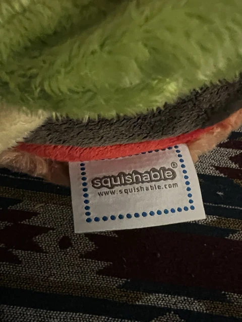 LARGE SQUISHABLE BURGER Plush Soft Toy £40.00 - PicClick UK