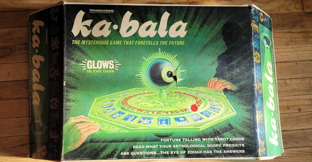VINTAGE TRANSOGRAM 1967 Ka-bala Fortune Teller Tarot No. 3915 Missing 1 ...