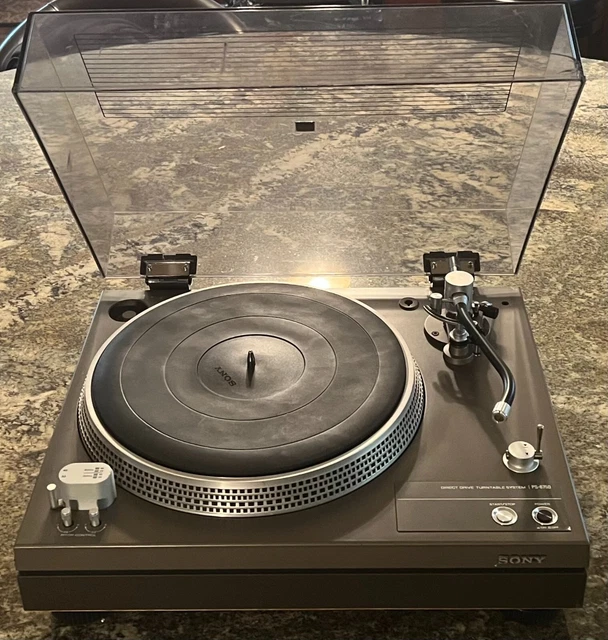 VINTAGE SONY PS-6750 Direct Drive Stereo Turntable System No Cartridge ...