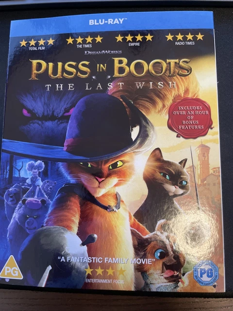 PUSS IN BOOTS: The Last Wish [2023] (Blu-ray) with Sleeve EUR 10,13 ...