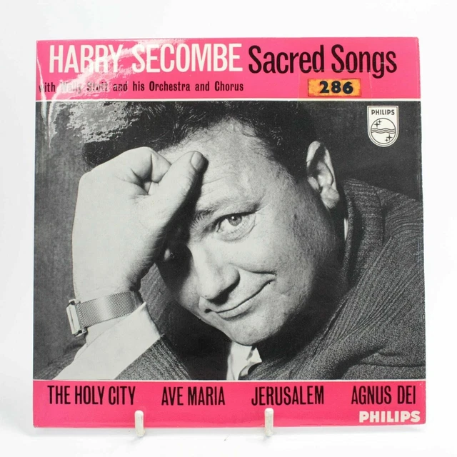HARRY SECOMBE SACRED Songs Wally Stott Orchestra Philips 7” vinyl ...