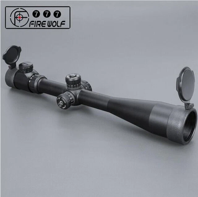 10-40X50 RIFLESCOPE LONG Range Optics Scope Parallax Rifle Scope Sight ...