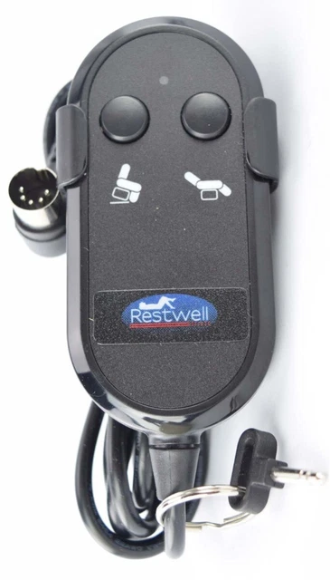 DRIVE RESTWELL 5 Pin Small Type Riser Recliner Replacement Handset 2 ...