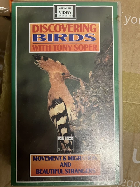 DISCOVERING BIRDS WITH Tony Soper VHS The Bird Table Video Tape Rare £6 ...