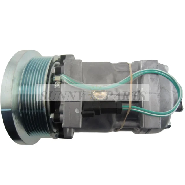 320-1291 A/C COMPRESSOR 24V SD7H15 for Caterpillar Grader 120M 2 140M 2 ...