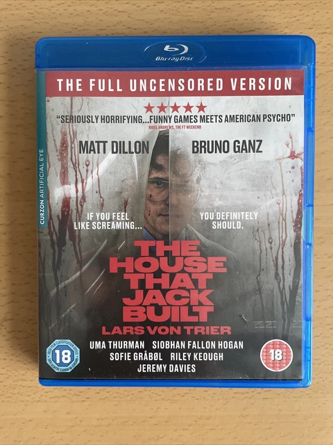 THE HOUSE THAT Jack Built (2018) Blu Ray £8.00 - PicClick UK