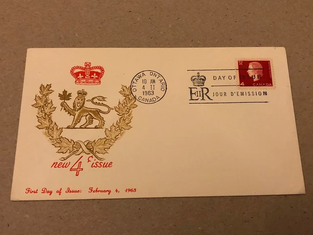 CANADA FDI 1963 New 4c Stamp £1.49 - PicClick UK