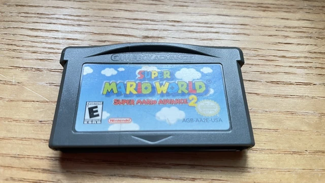 SUPER MARIO WORLD Super Mario Advance & Advance 2 (Gameboy Advance GBA ...