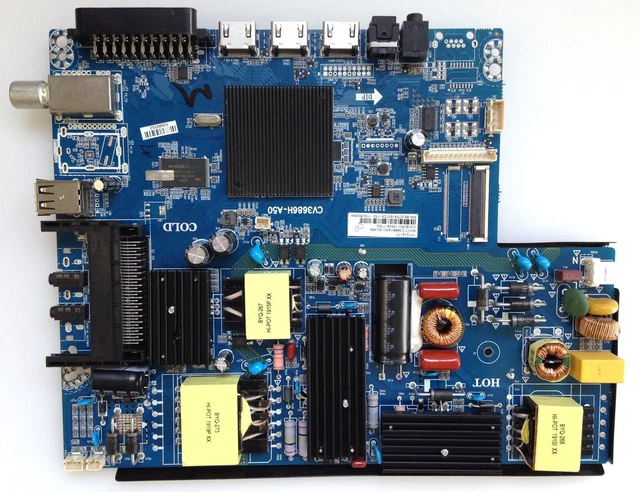 PLATINE MAIN BOARD ref 7.D3686HA50130.4B8 pour tv Brandt B5504UHD LED ...