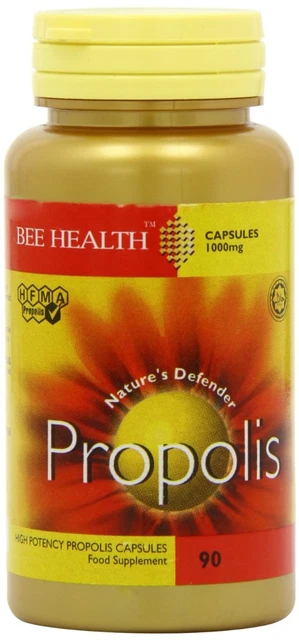 BEE HEALTH PROPOLIS Capsules 90 x 1000mg-3 Pack £32.75 - PicClick UK