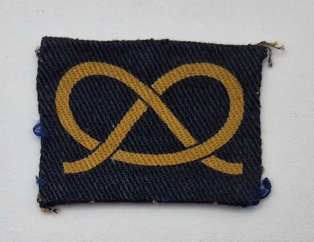 ORIGINAL WW2 STAFFORDSHIRE Army Cadet Force ACF Printed Formation Sign ...