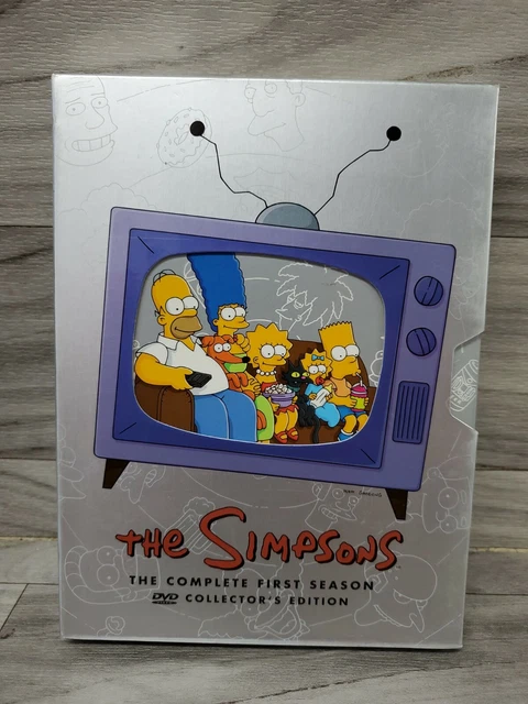 THE SIMPSONS COMPLETE First Season 1 (3-Disc Collector's Edition DVD ...