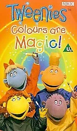 TWEENIES - COLOURS Are Magic! (VHS, 2001) Cbeebies £5.00 - PicClick UK
