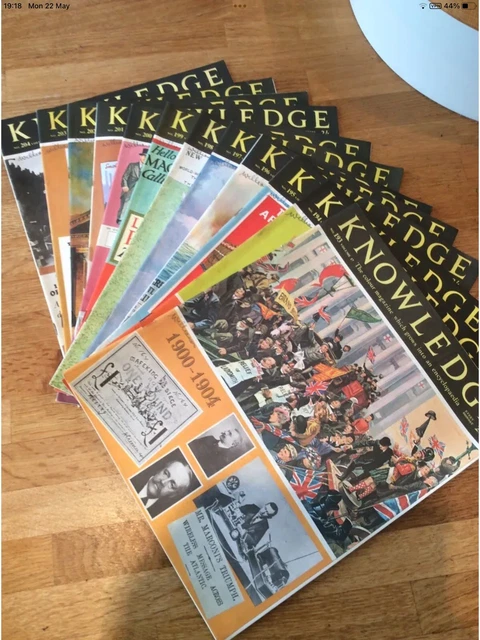 KNOWLEDGE MAGAZINE ENCYCLOPAEDIA - Purnell - 1962 - VOL 16 / 17 / 18 ...