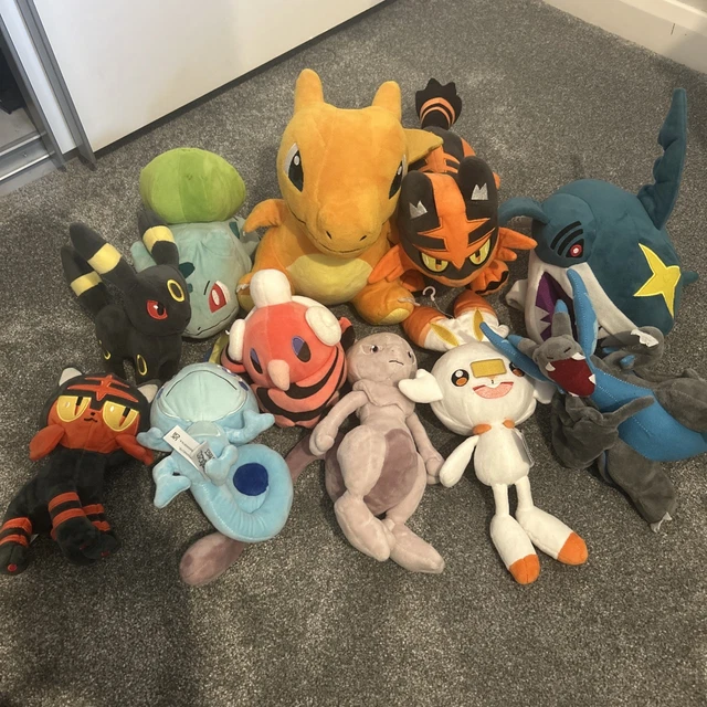MIXED BUNDLE POKÉMON Plushies Plush x11 - All official Pokémon £79.99 ...