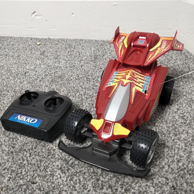 NIKKO REMOTE CONTROL RC Car Battery Powered 40mhz Red Off Road Buggy £ ...