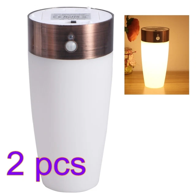 2 PCS METAL Circular Lighting Motion Sensor Lamp Human Induction £28.75 ...