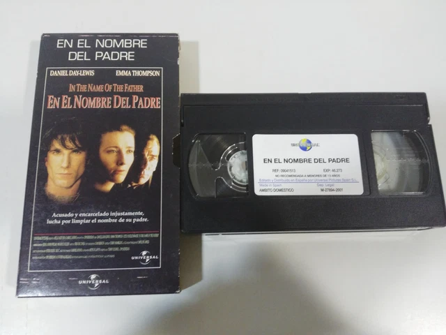EN EL NOMBRE Del Père Daniel Day-Lewis Emma Thompson VHS Édition ...