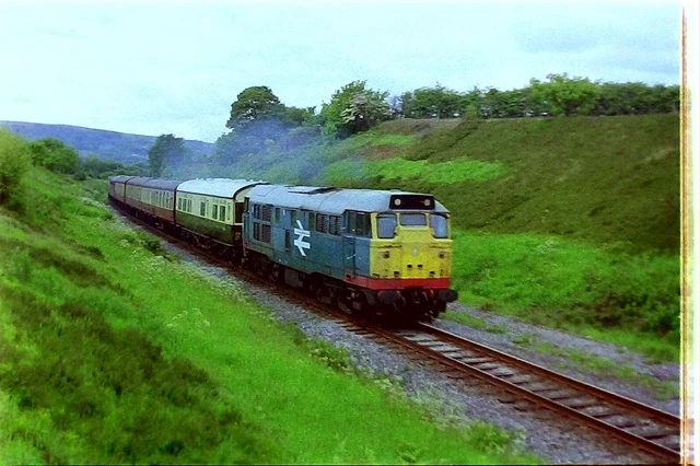 35MM RAILWAY COLOUR Negative Class 31 101 at Burrs ELR £1.95 - PicClick UK