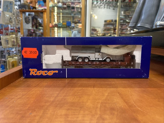 ROCO HO N°66347 Wagon Porteur Camion DR Deutsche Reichbahn État Neuf ...