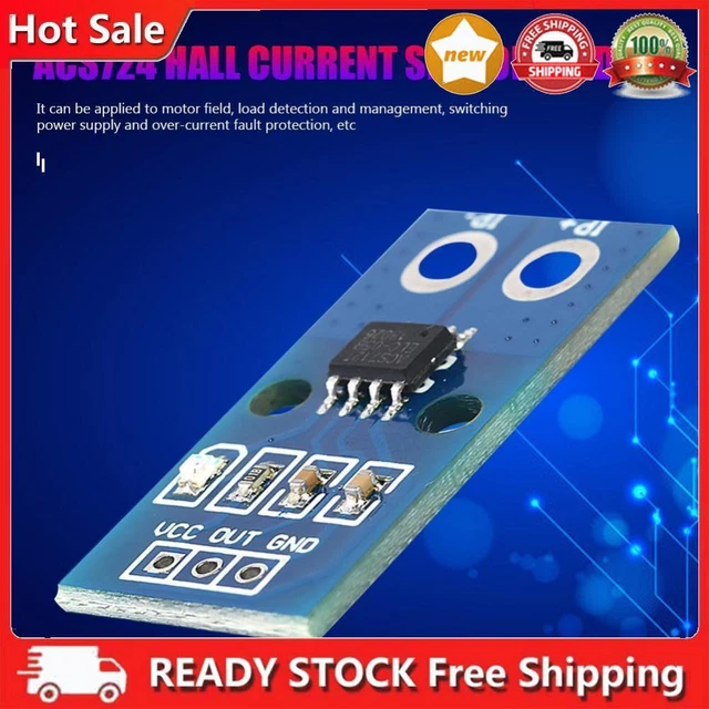 HALL CURRENT SENSOR Module Linear Current Sensor Detection Board for Arduino £3.83 - PicClick UK