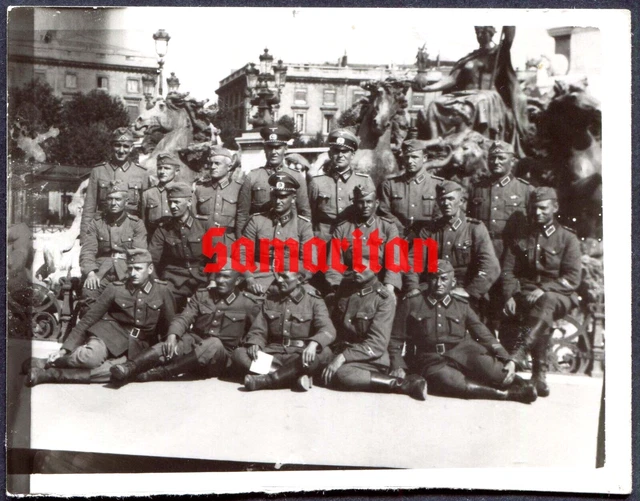 I10/29 WW2 ORIGINAL Photo Of German Wehrmacht Field Police Gendarmerie ...