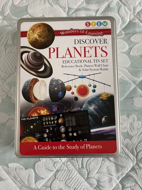 DISCOVER PLANETS EDUCATIONAL Box Set By Wonders Of Learning STEM - New ...