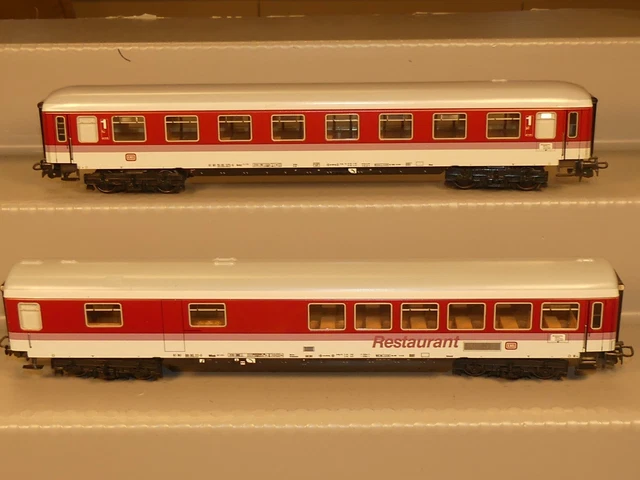 MÄRKLIN 4055 4057 IC InterCity Schnellzugwagen Wagen Spur H0 ...