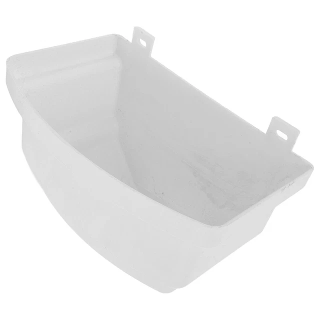 CURVED RAIN BUCKET Downspout Drainage Connector Pvc Plastic Gutter £53. ...