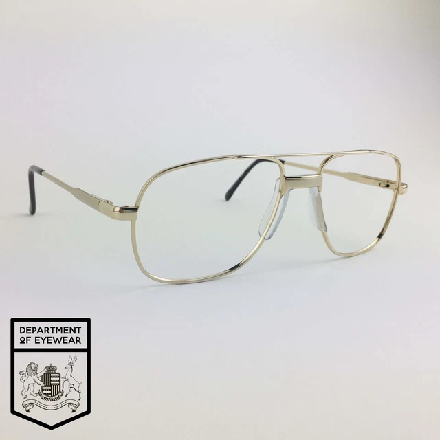SPECSAVERS EYEGLASSES GOLD SQUARE glasses frame MOD: 30790476 £10.00 ...