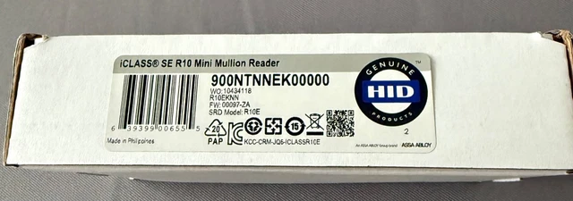 HID 900NTNNEK00000 ICLASS SE R10 Mini Mullion Reader New £72.46 ...