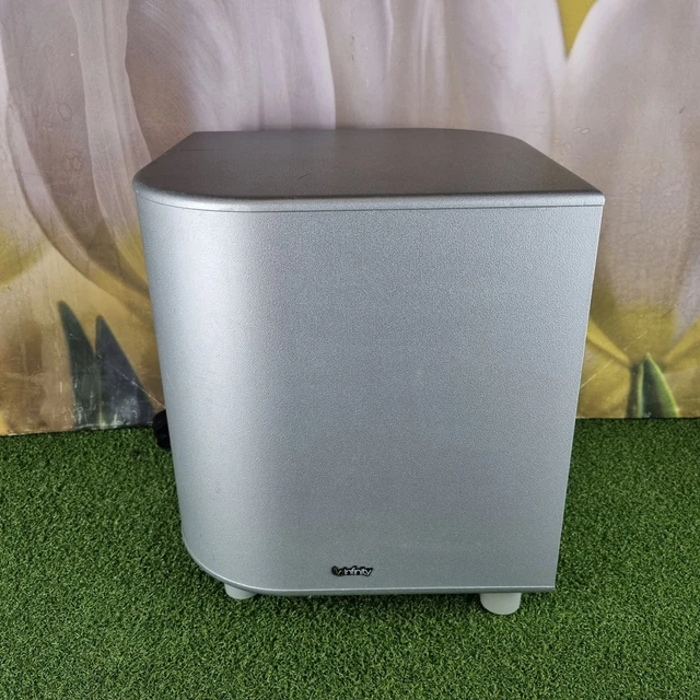 INFINITY TSS 500 Subwoofer 100W Powered Silver £29.99 - PicClick UK