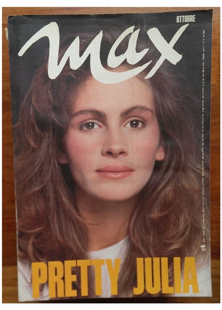 RIVISTA MAX 1991 10 Roberts Doors, Tazenda, Eva robin' Barkin Kensit ...