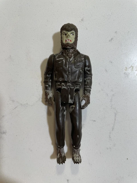 FIGURINE ARTICULÉE LOUP-GAROU The Wolfman Universal Monsters 1980 Remco ...