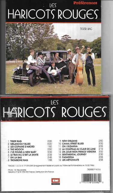 RARE CD 16 Titres Les Haricots Rouges Best Of 1992 France - Preferences ...