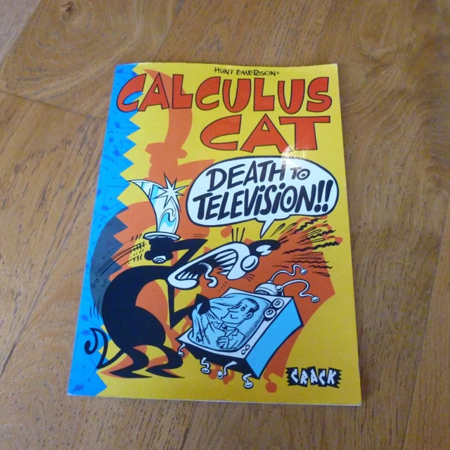 CALCULUS CAT DEATH to Television Graphic Novel Crack Hunt Emerson READ ...