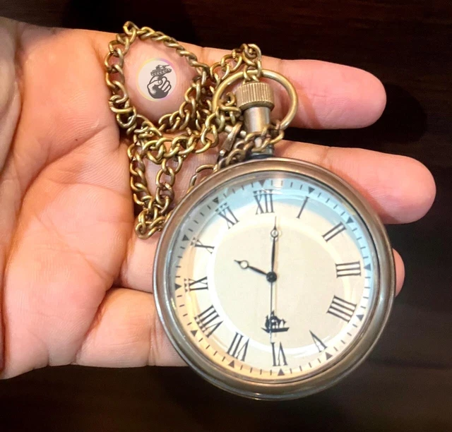 2 &ANTIQUE BRASS Pocket Watch Titanic Pocket Watch gift £33.07 ...
