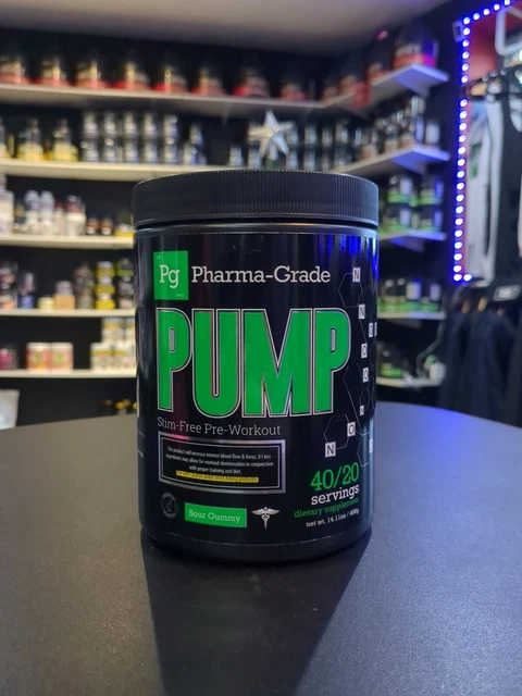 PHARMA GRADE PUMP 400g Sour Gummy - NEW £30.00 - PicClick UK