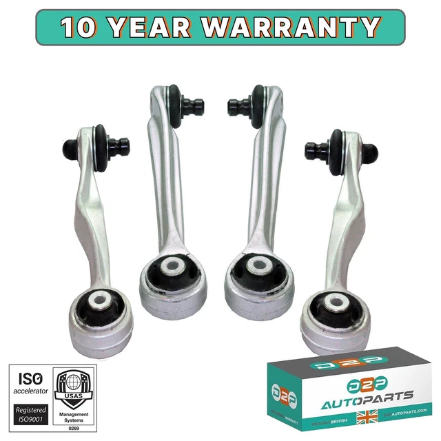UPPER TOP FRONT & Rear Suspension Control Arms For Audi A4 (B5) (B6) A6 ...