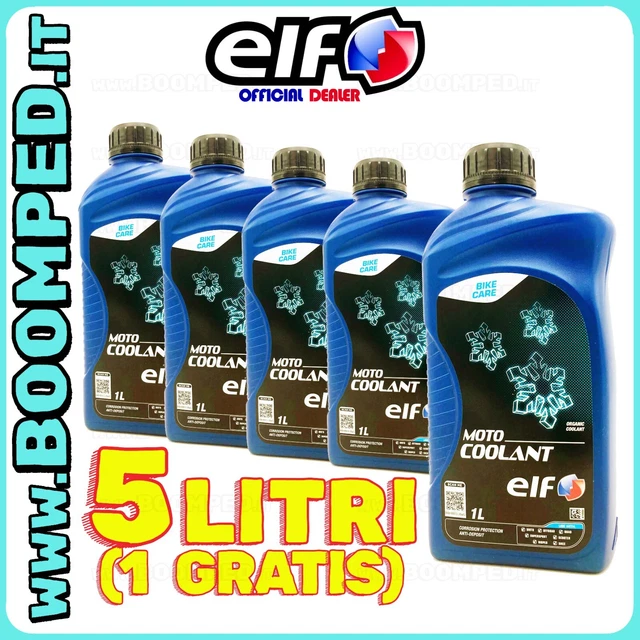 5 LITRES TOTAL ELF Liquide Fluide Frigorigène Radiateur Organique Antigel Moto EUR 39,34 ...