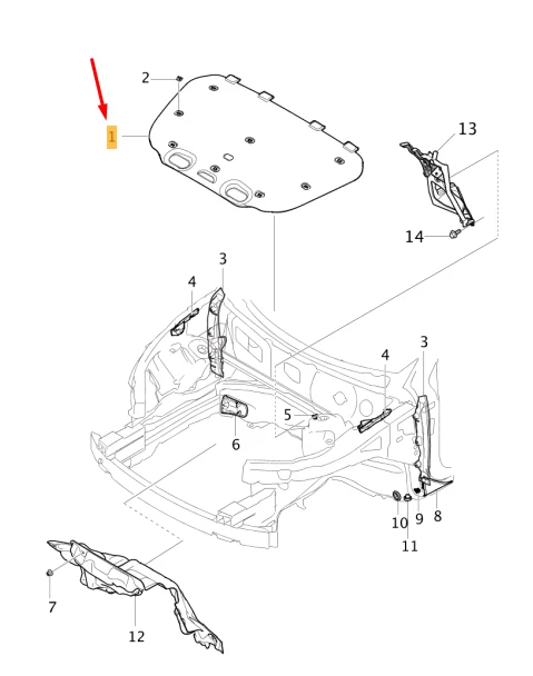 VOLVO XC60 MK2 Engine Hood Sound Absorber 32347591 NEW GENUINE £264.02 ...