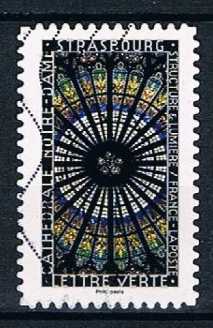 FRANKREICH 6639 - Glasfenster Straßburg, Stained Glass EUR 1,00 ...