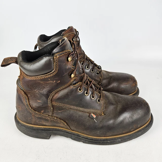 RED WING 4215 Dynaforce 6” Steel Toe Work Boots Men's Size 10 D ...