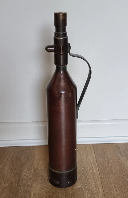 RAF COPPER AND Brass Aircraft Fire Extinguisher WW2 or earlier £79.99 ...
