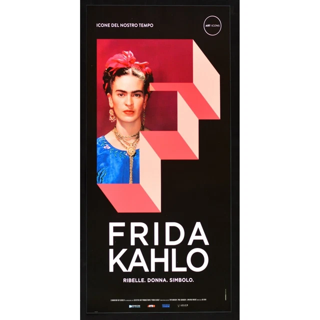AFFICHE FRIDA KAHLO Ailes Ray Magdalena Carmen Y Calderón Peintre B194 ...