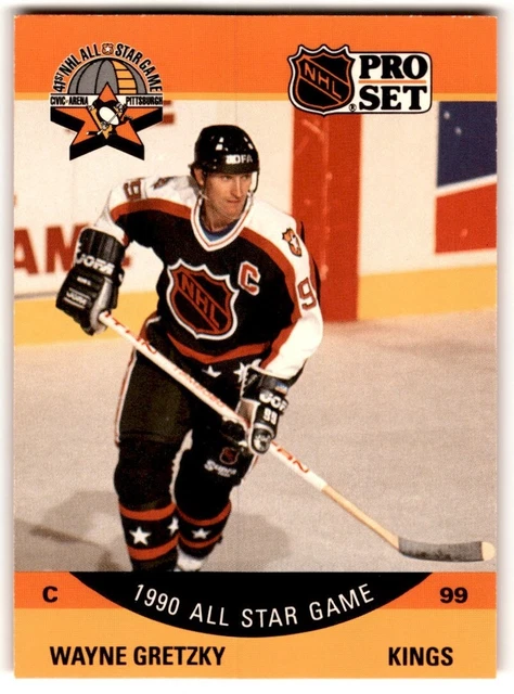 1990-91 PRO SET All-Stars Wayne Gretzky #340 Los Angeles Kings EUR 1,69 - PicClick FR
