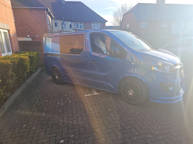 VAUXHALL VIVARO SPORTIVE crew cab swb modified px £10,000.00 - PicClick UK