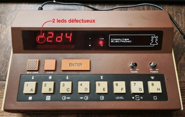 CHESS CHAMPION MKII - Console de jeux échecs 1979 EUR 50,00 - PicClick FR